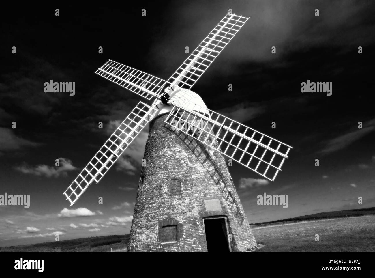 Halnaker Windmill near Chichester West Sussex UK Stock Photo - Alamy