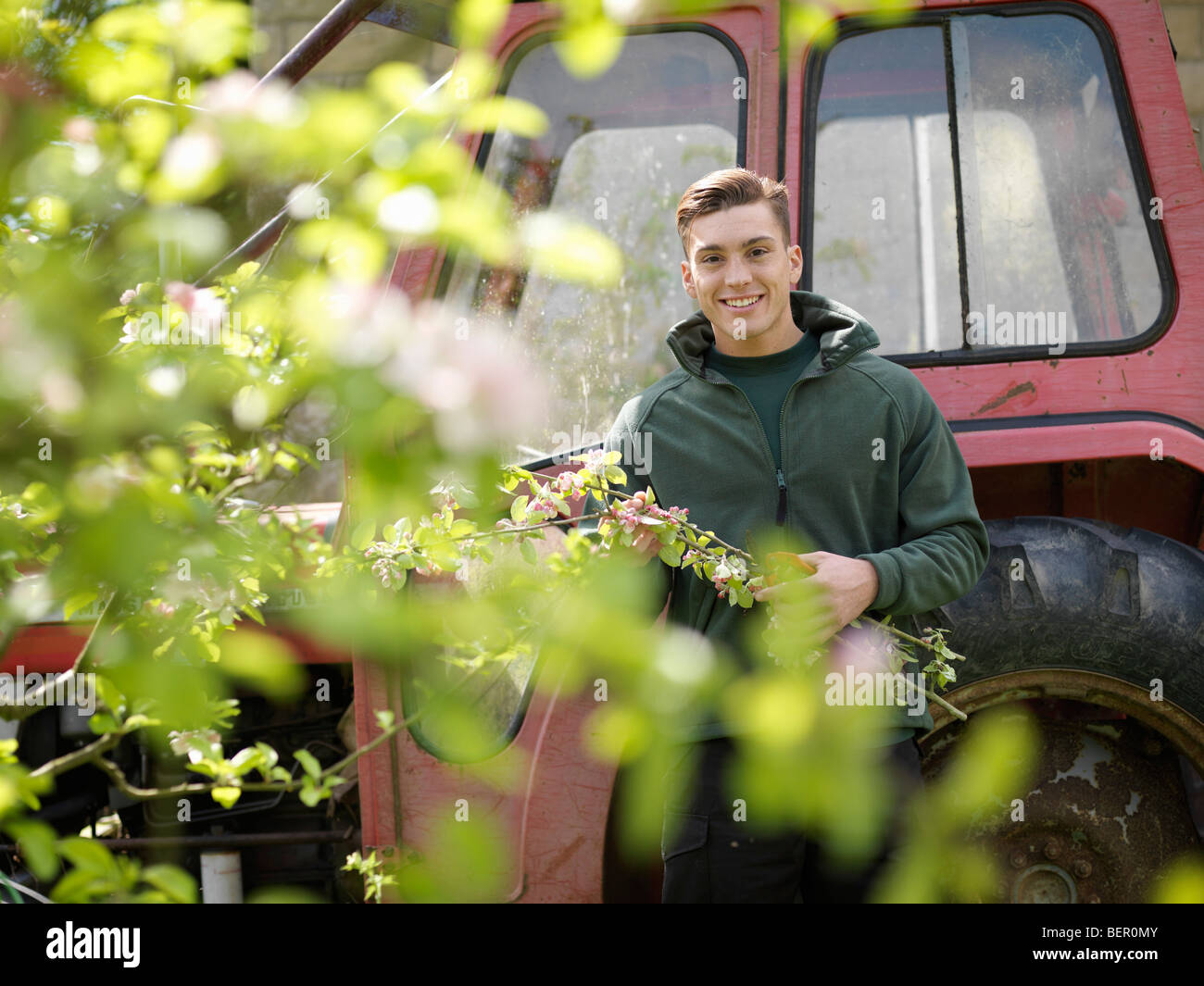 Man tractor hi-res stock photography and images - Alamy