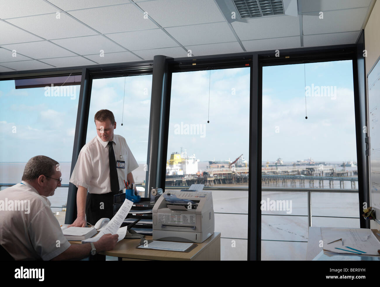 Shipyard control tower hi-res stock photography and images - Alamy