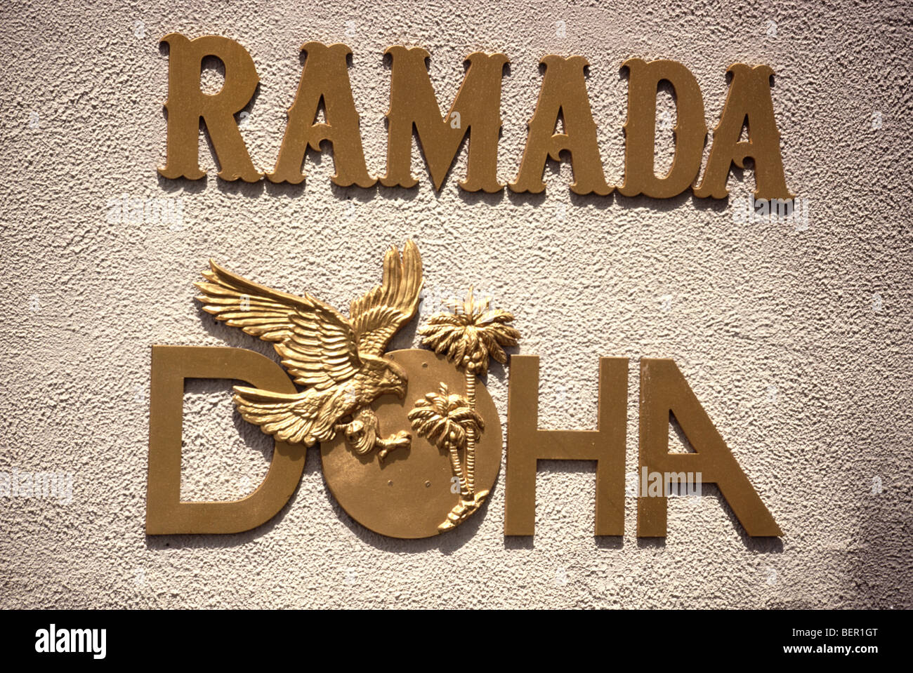 Ramada Hotel Sign Doha Qatar Middle East Stock Photo - Alamy