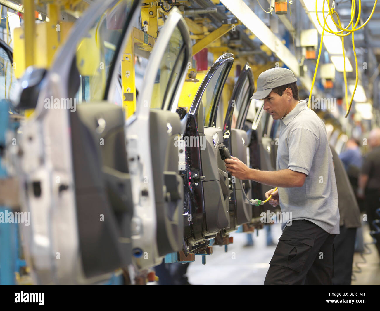 Car door production hi-res stock photography and images - Alamy