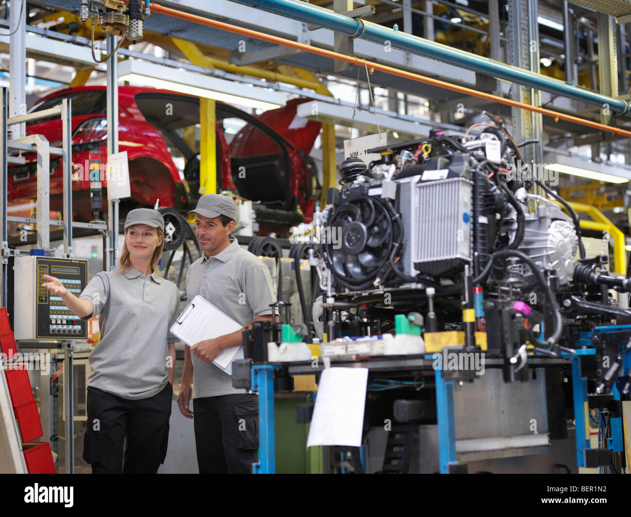 Car Plant Workers Europe High Resolution Stock Photography and Images ...