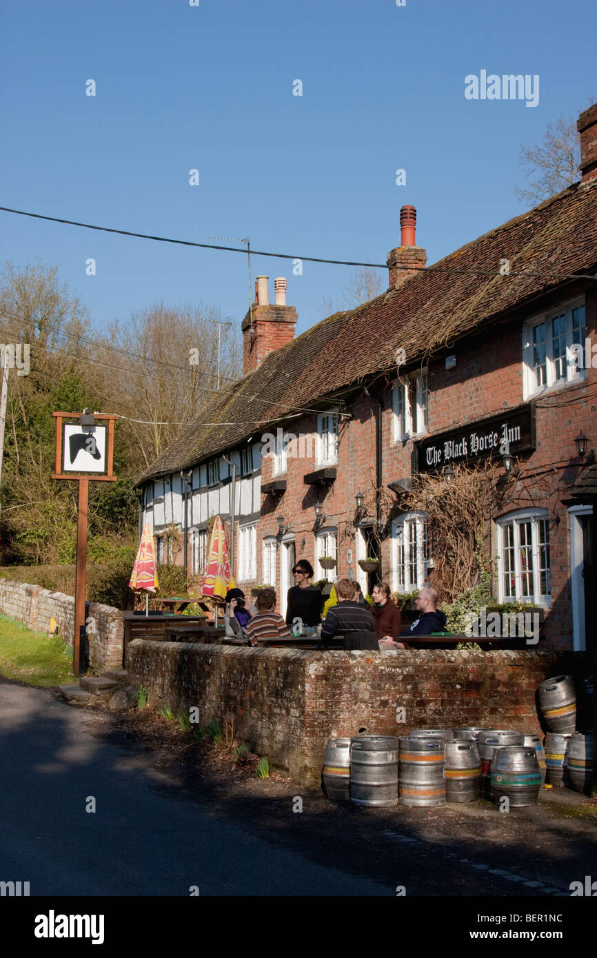 Black Horse inn, Nutley, west Sussex Stock Photo - Alamy