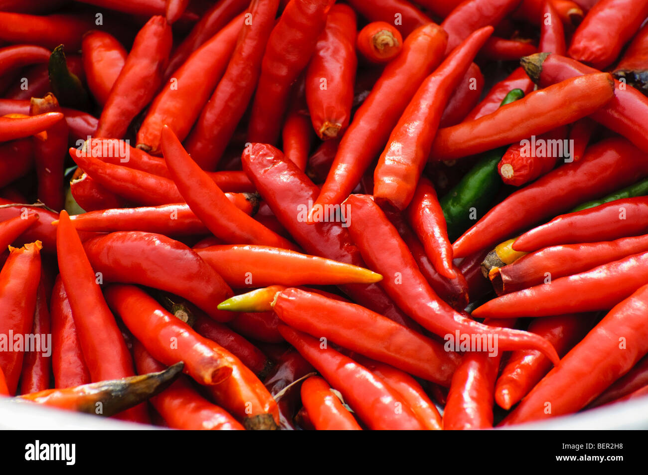 Red hot chili peppers Stock Photo - Alamy