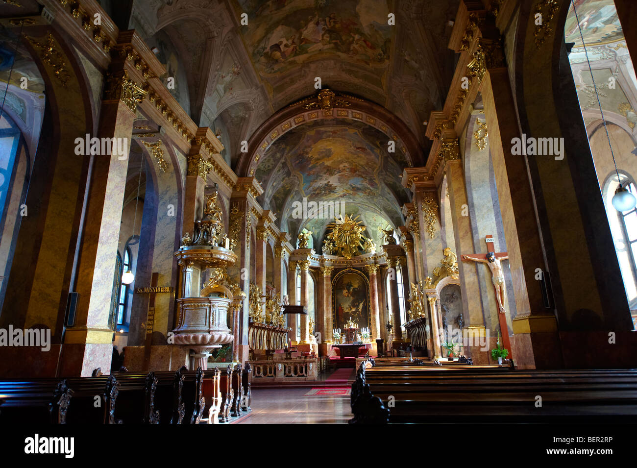 Gyor hungary cathedral hi-res stock photography and images - Alamy
