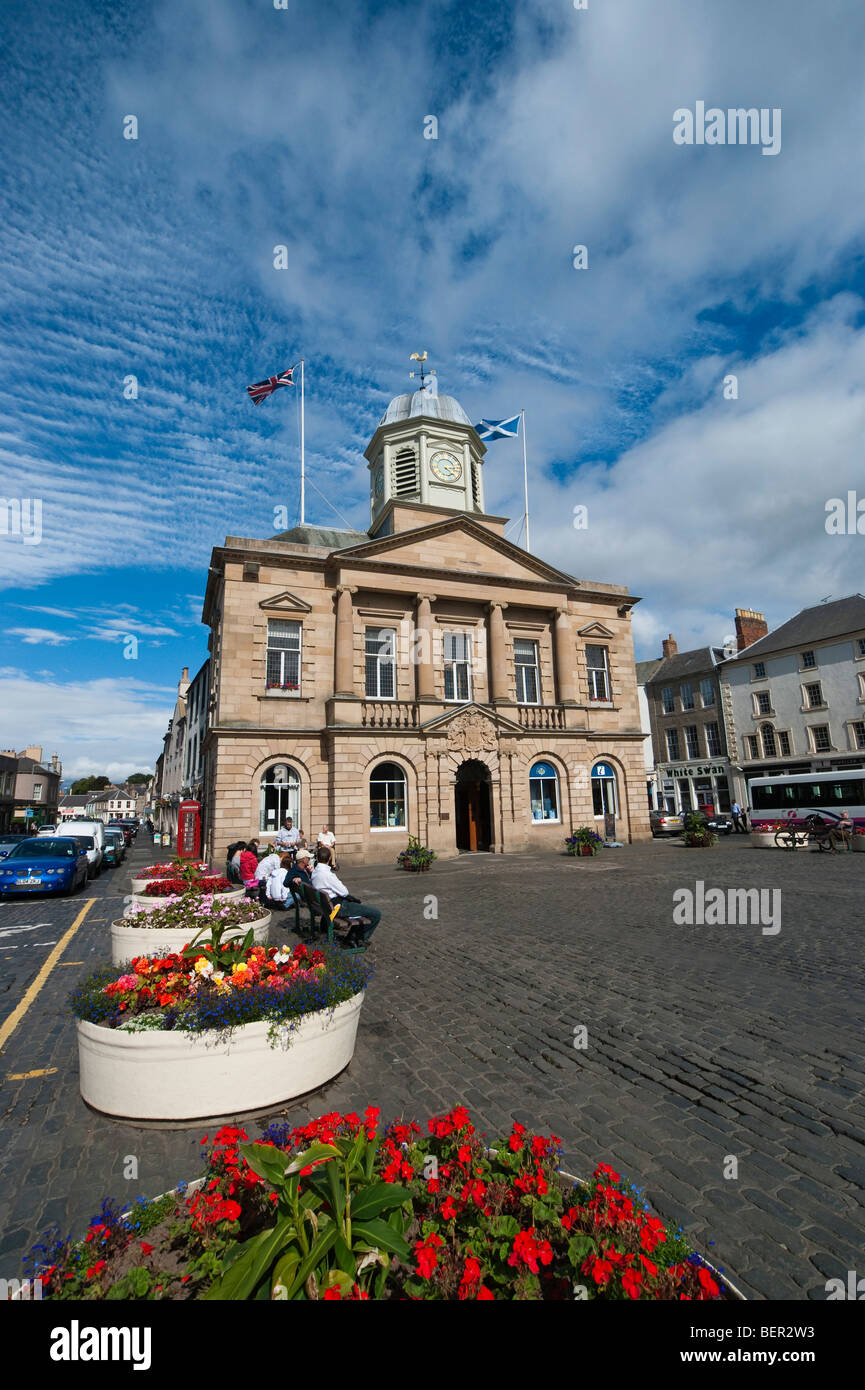 Kelso Scottish Borders - the Town House or town hall and tourist ...