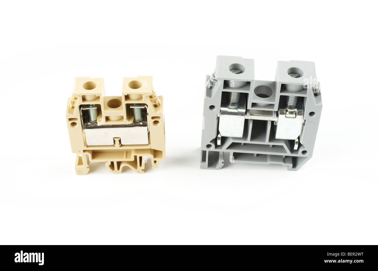 Terminal blocks clamps hi-res stock photography and images - Alamy