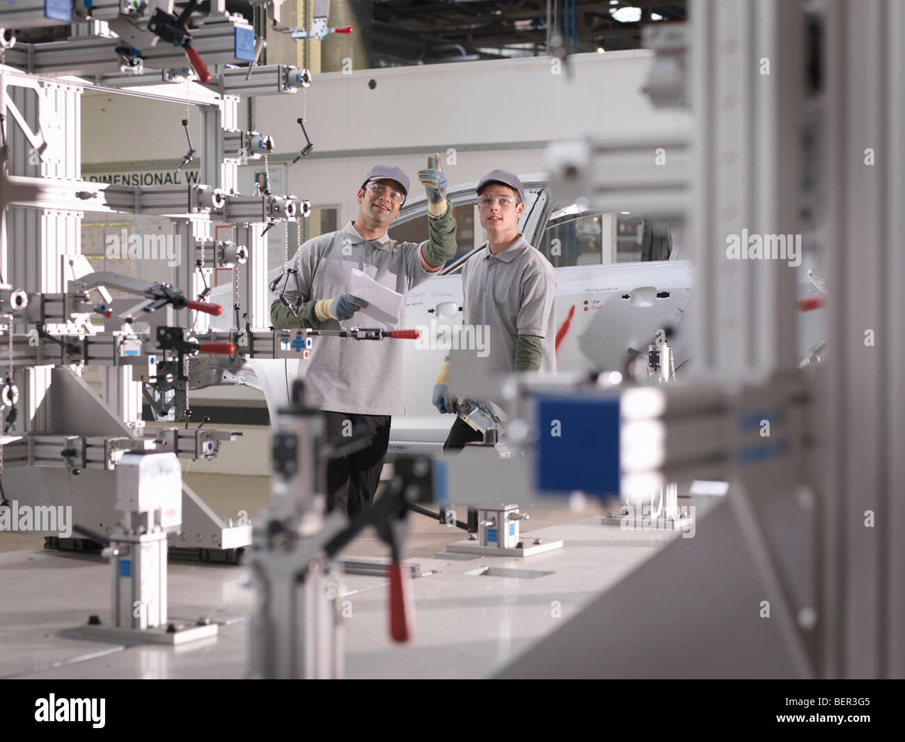 Assembly Line Workers Manufacturing High Resolution Stock Photography ...