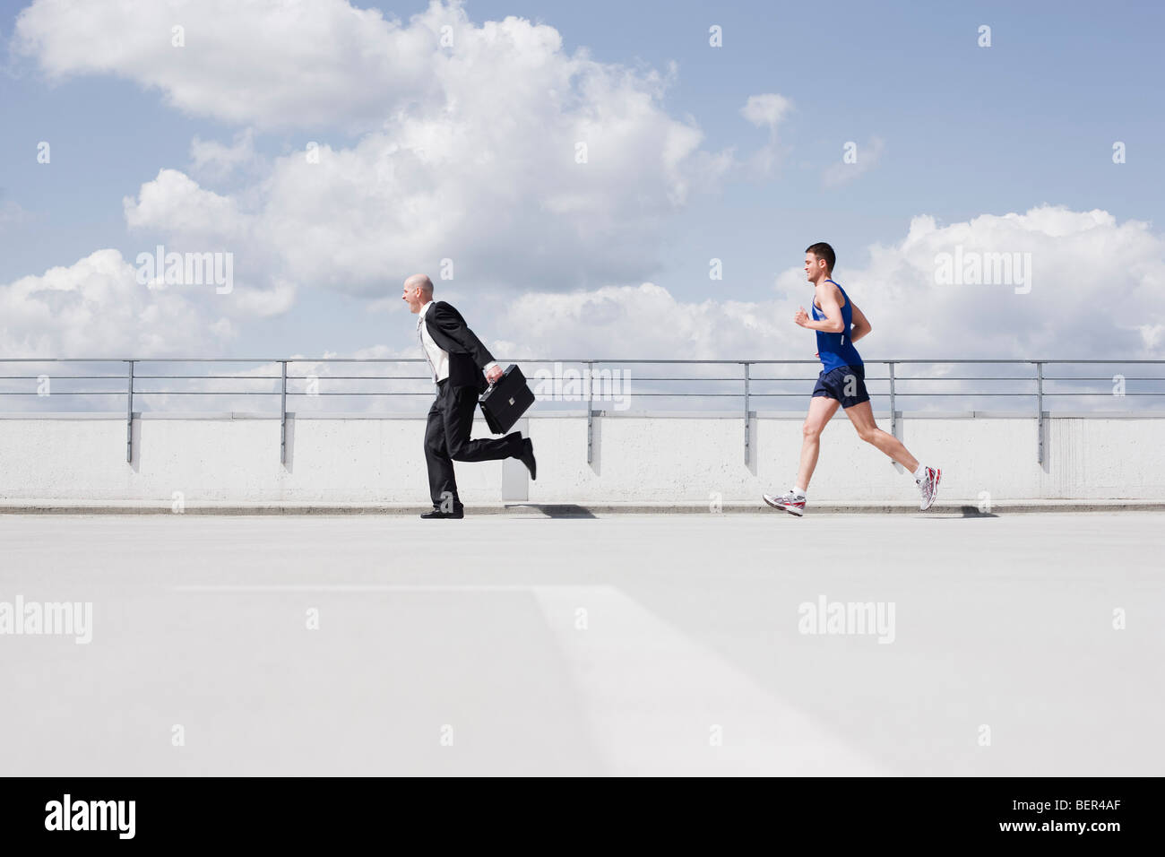 Business running car hi-res stock photography and images - Alamy
