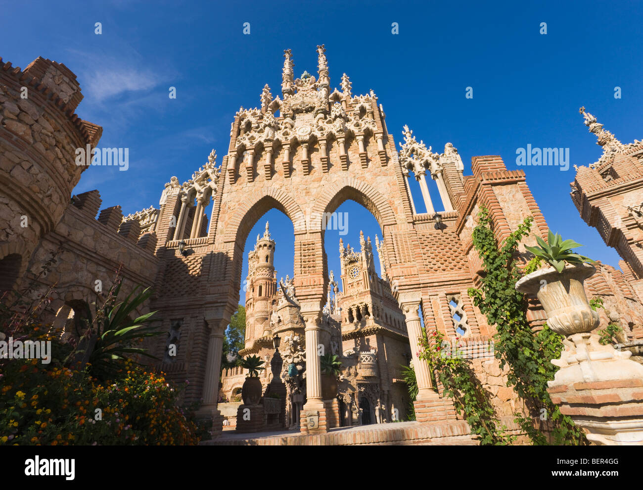 Castillo Monumento Colomares High Resolution Stock Photography and ...