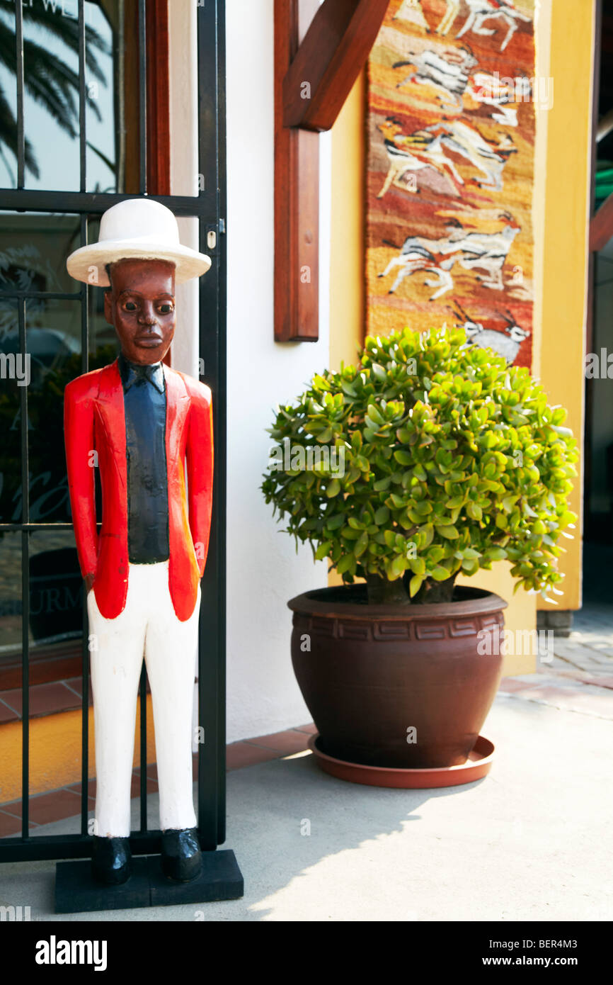 statue of Namibian man, Namibia Stock Photo - Alamy