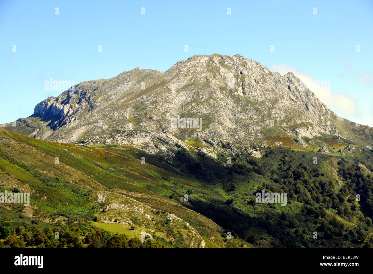 Natural landscape in Asturias, Spain Stock Photo - Alamy