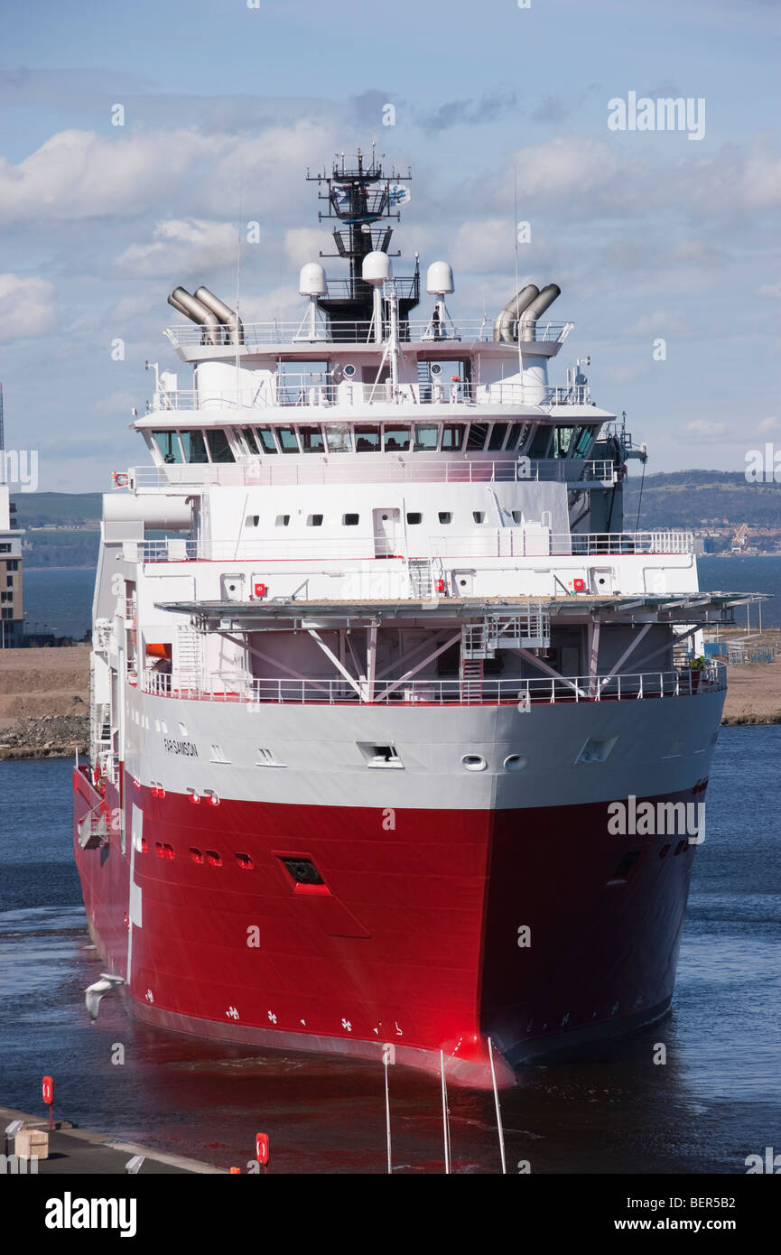 Oil rig support vessel hi-res stock photography and images - Alamy