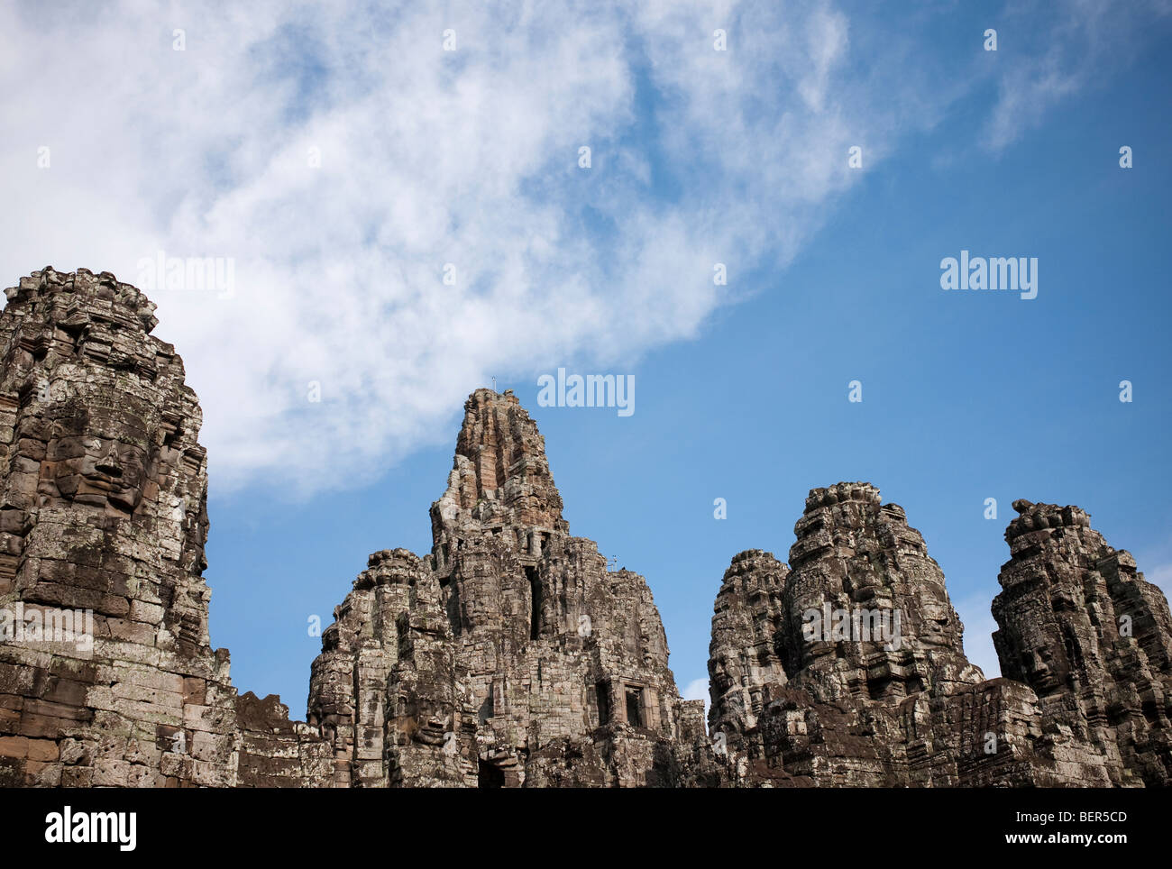 Bayon faces hi-res stock photography and images - Alamy