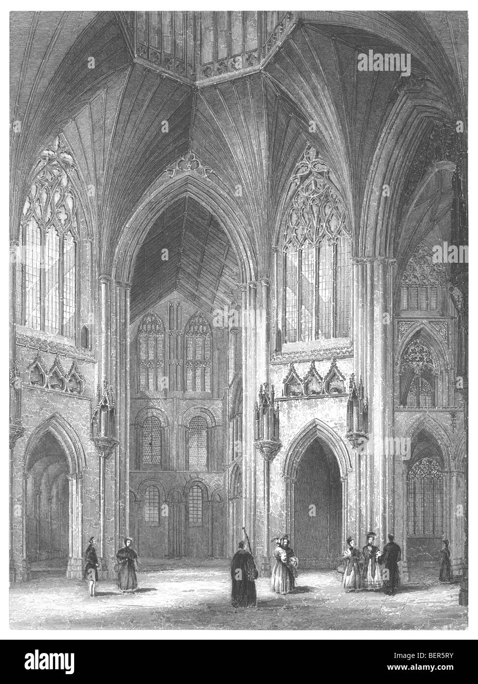 Ely Cathedral, the Octagon Stock Photo - Alamy