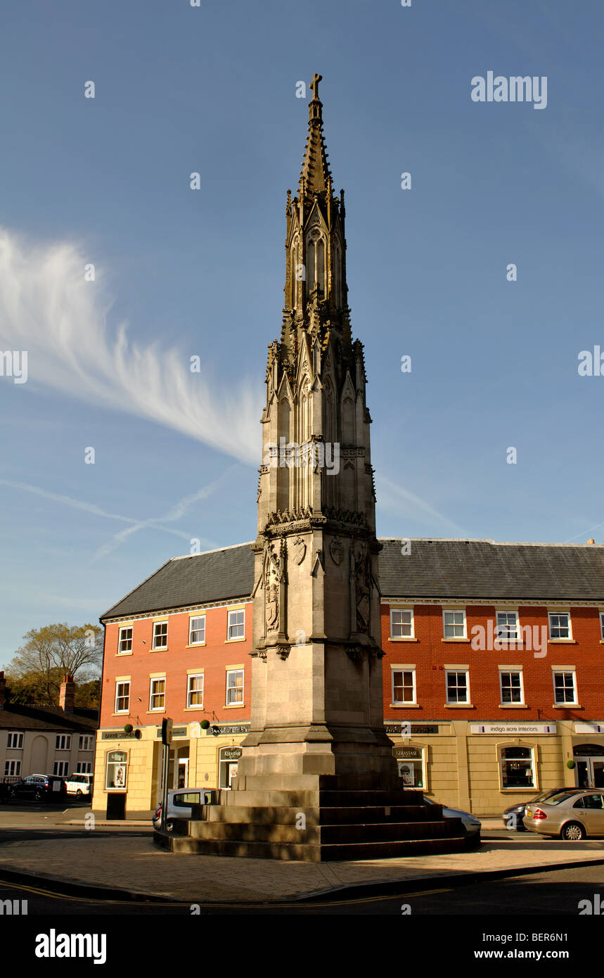 Loudoun Memorial, Ashby de la Zouch, Leicestershire, England, UK Stock ...