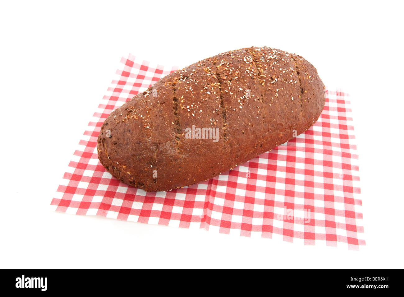 Fresh whole meal bread on a timber Stock Photo - Alamy