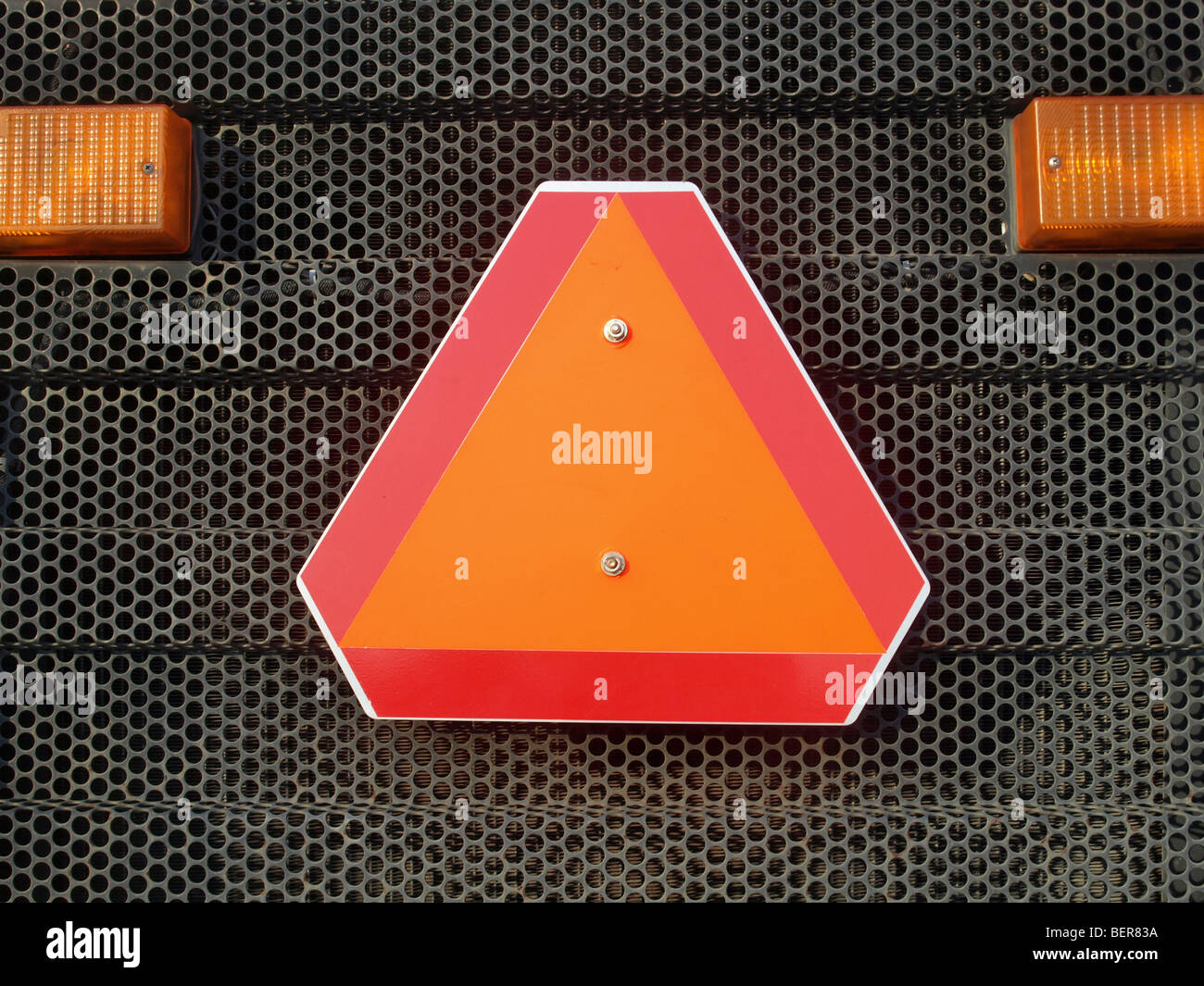 Slow Moving Vehicle Sign High Resolution Stock Photography and Images ...