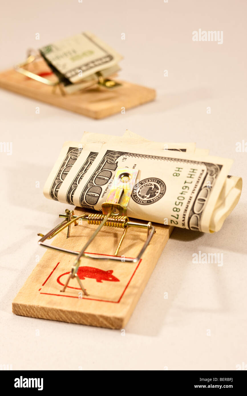 Money trap hi-res stock photography and images - Alamy