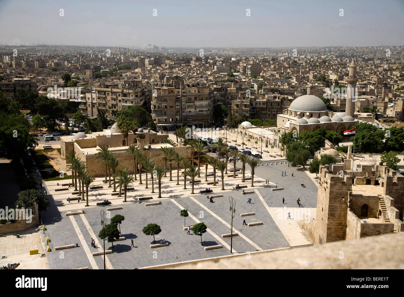 Urban view of Aleppo, Syria, Middle East Stock Photo - Alamy