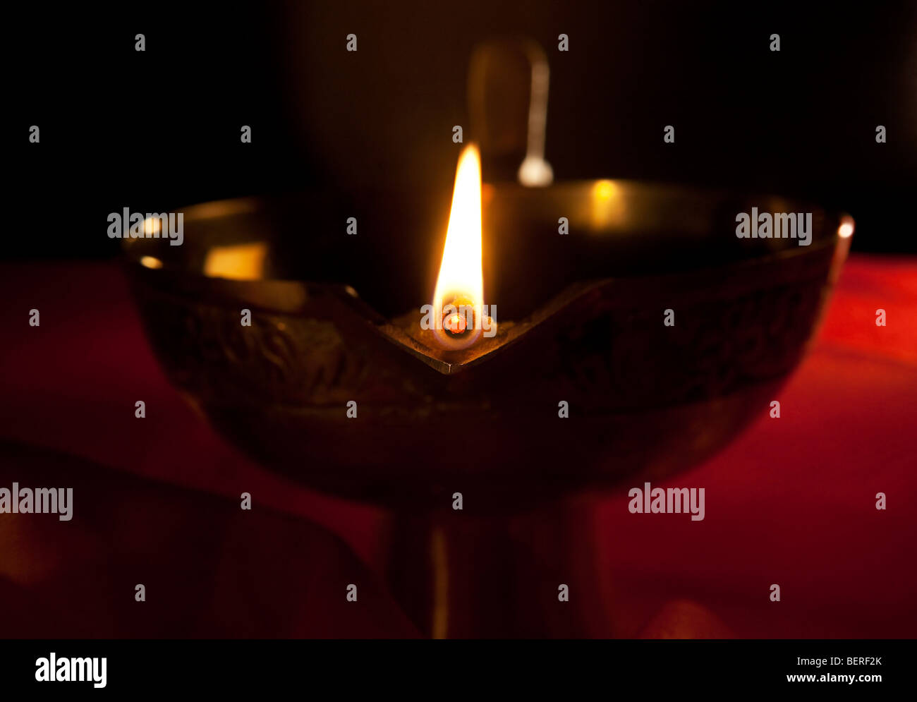 Single diya hi-res stock photography and images - Alamy