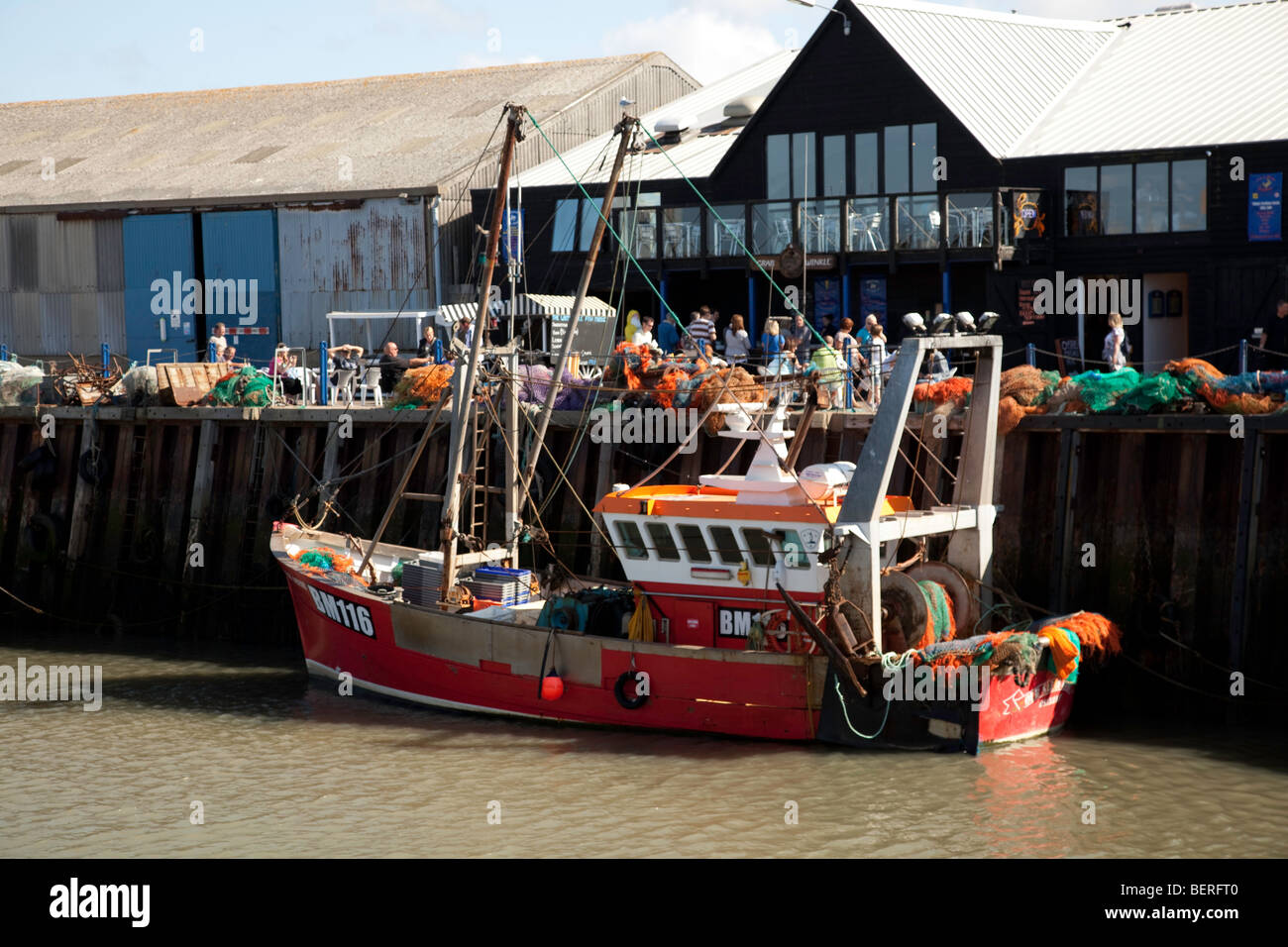 Whitstable Harbour, Kent Stock Photo - Alamy
