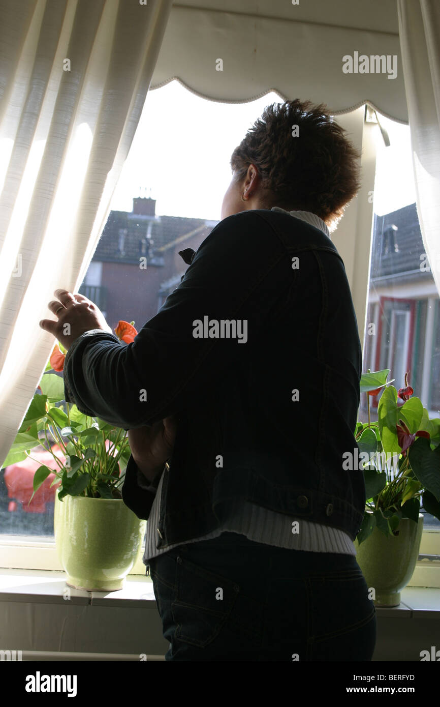 Nosy Neighbor Stock Photos & Nosy Neighbor Stock Images - Alamy