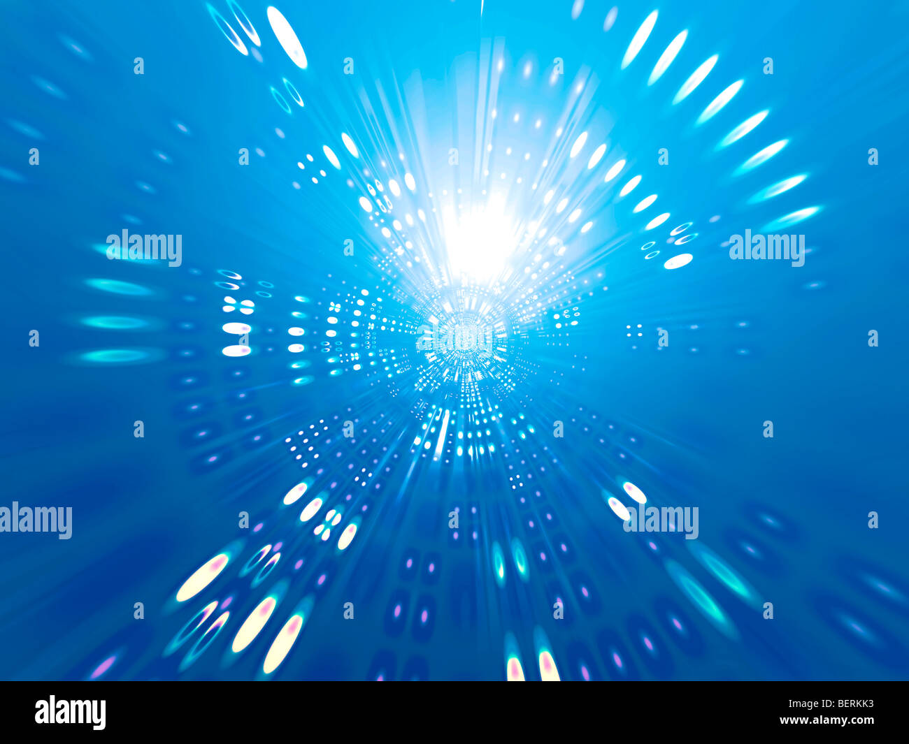 Flash of light, computer graphic Stock Photo - Alamy