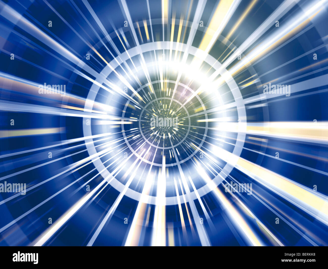 Flash of light, computer graphic Stock Photo - Alamy