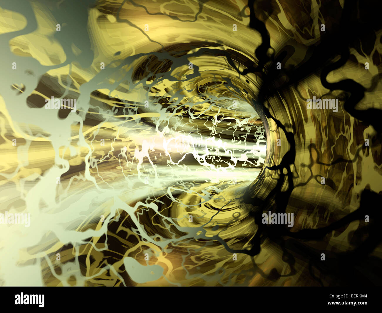 Vortex, Computer graphic Stock Photo - Alamy