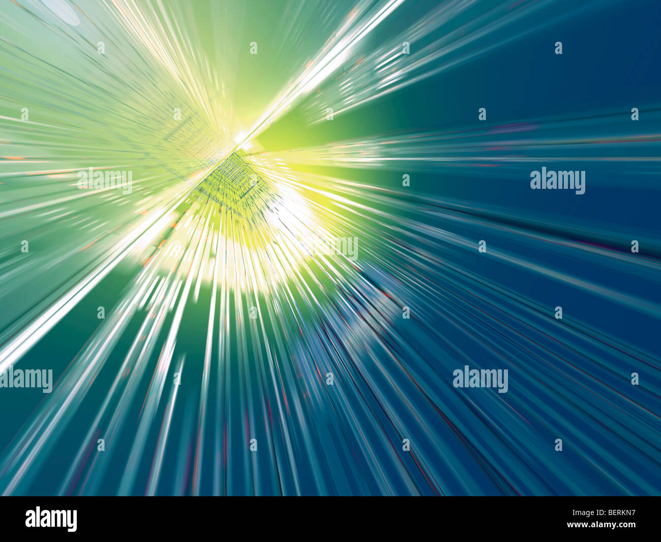 Flash of light, computer graphic Stock Photo - Alamy