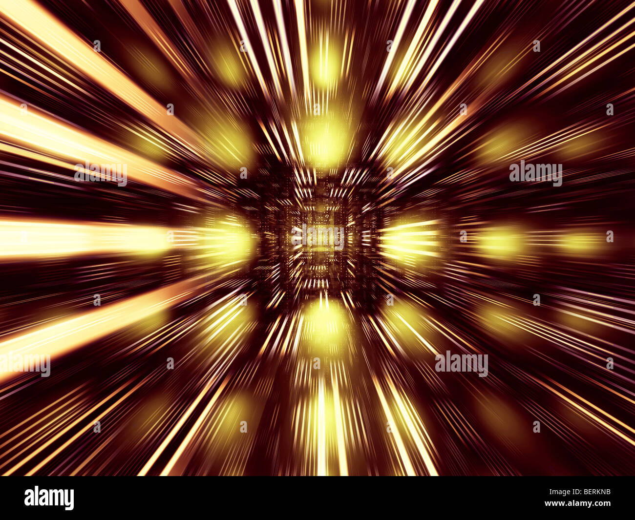 Flash of light, computer graphic Stock Photo - Alamy