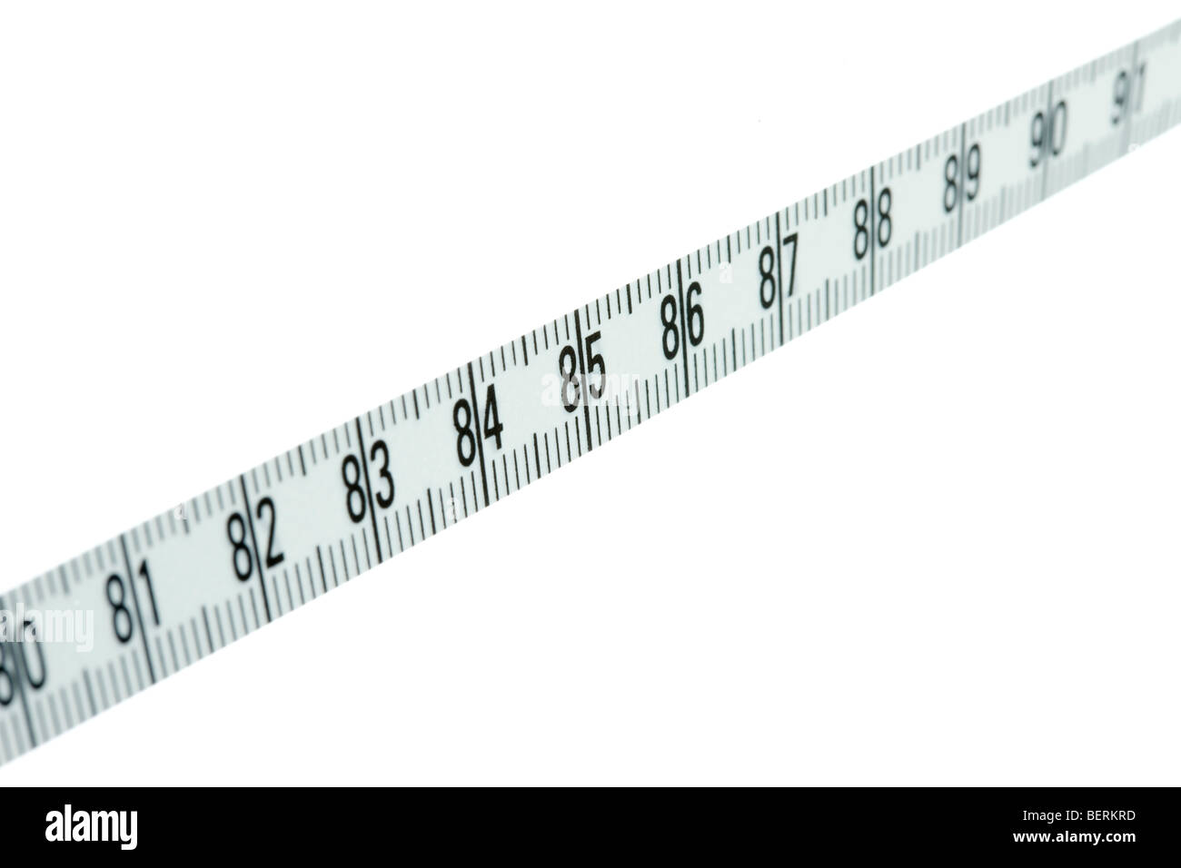 Diagonal Line of Tape Measure Stock Photo - Alamy