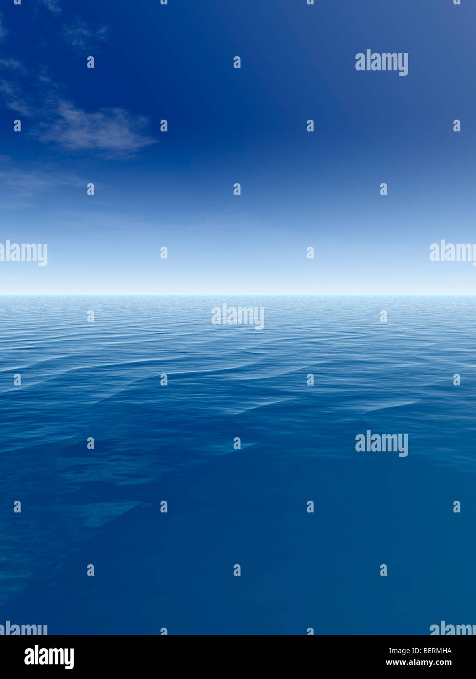 Sea and sky Stock Photo - Alamy