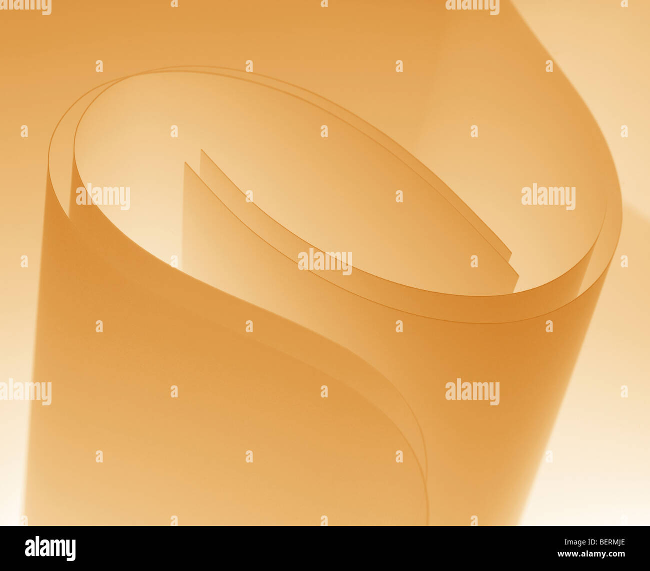Brown curved lines Stock Photo - Alamy