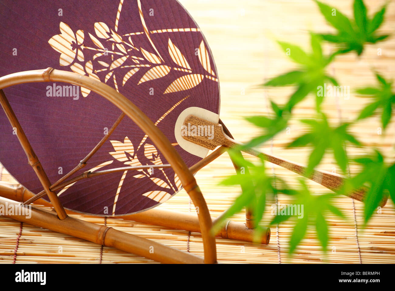 The japanese fan hi-res stock photography and images - Alamy