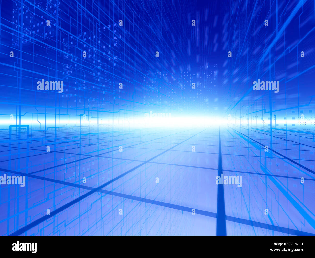 Flash of light computer graphic Stock Photo - Alamy