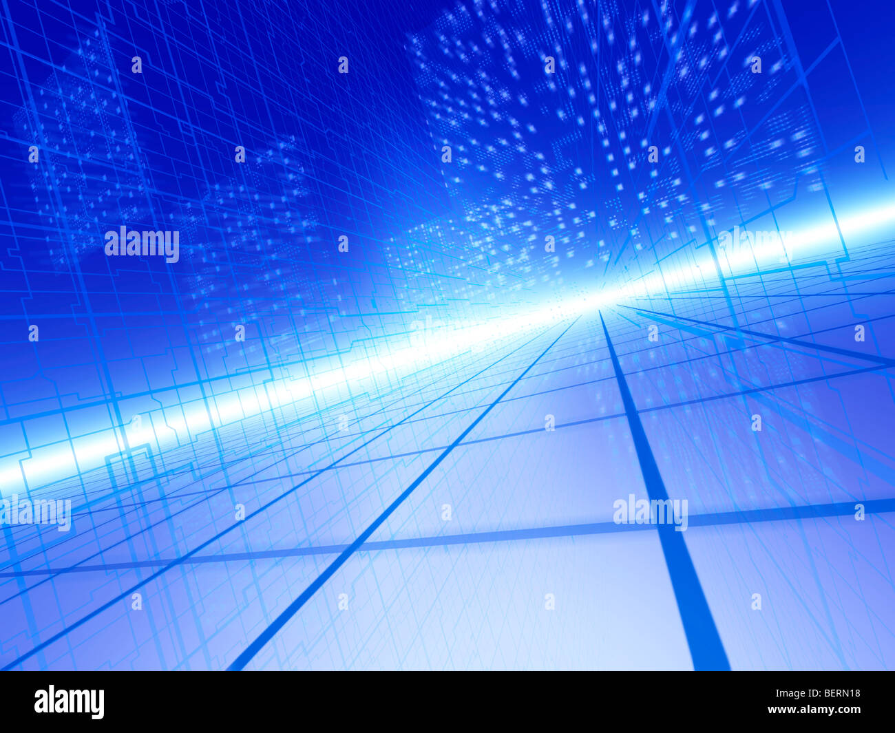 Flash of light computer graphic Stock Photo - Alamy