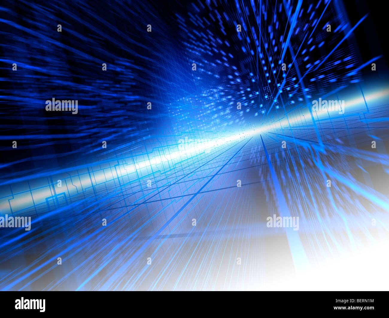 Flash of light computer graphic Stock Photo - Alamy