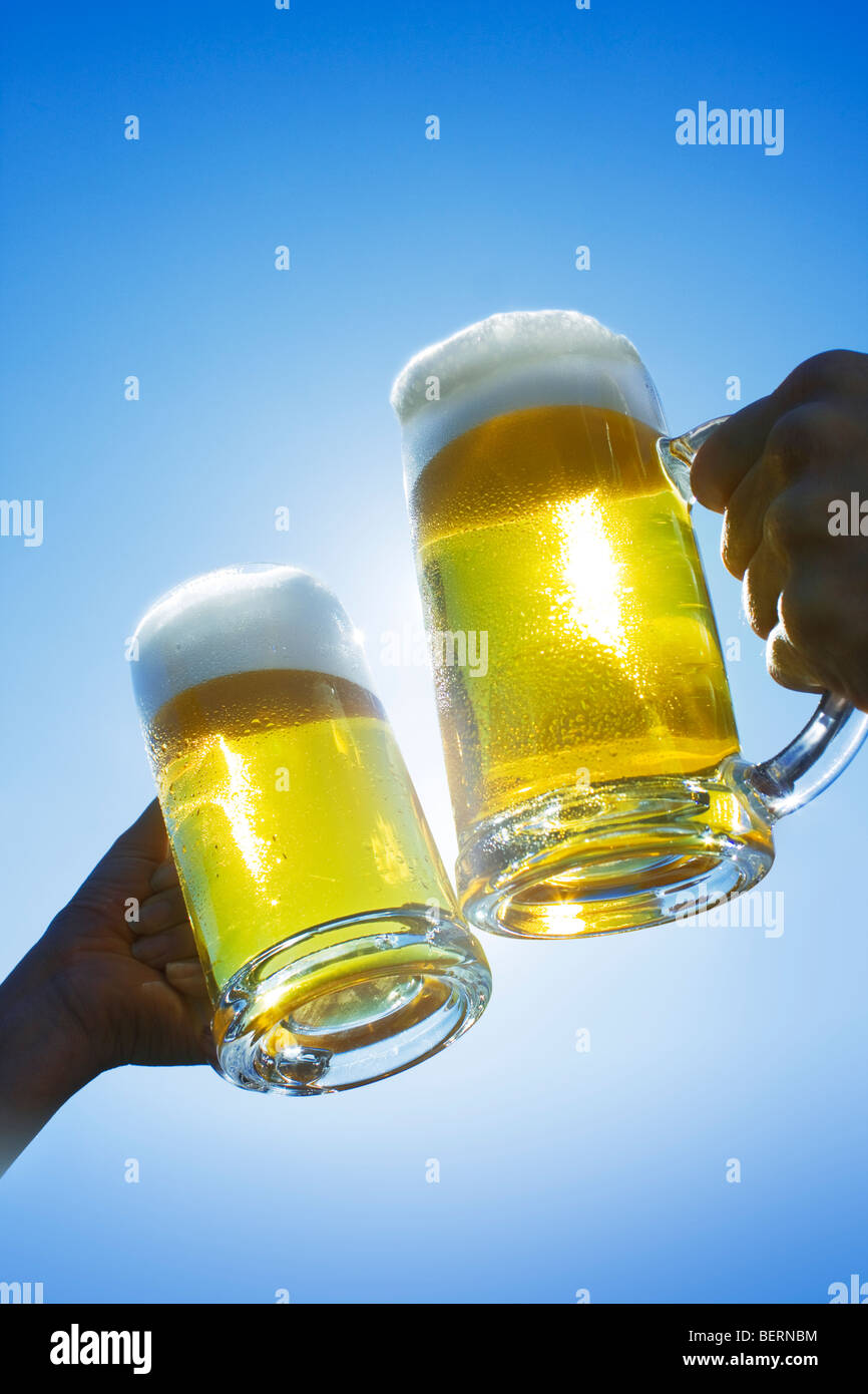 Beer glass toast hi-res stock photography and images - Alamy