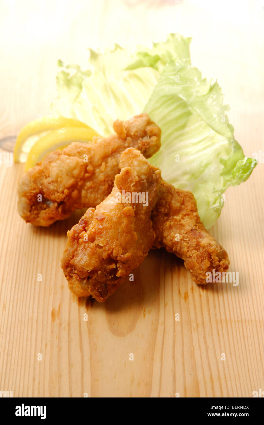 Deep fried chicken Stock Photo - Alamy