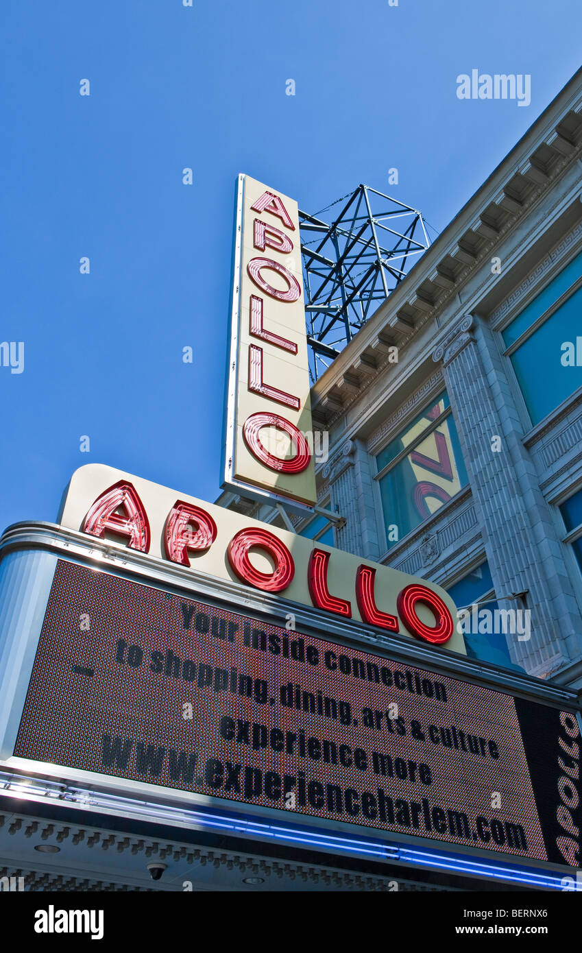 U.S.A., New York,Manhattan,Harlem,the Apollo theater Stock Photo - Alamy