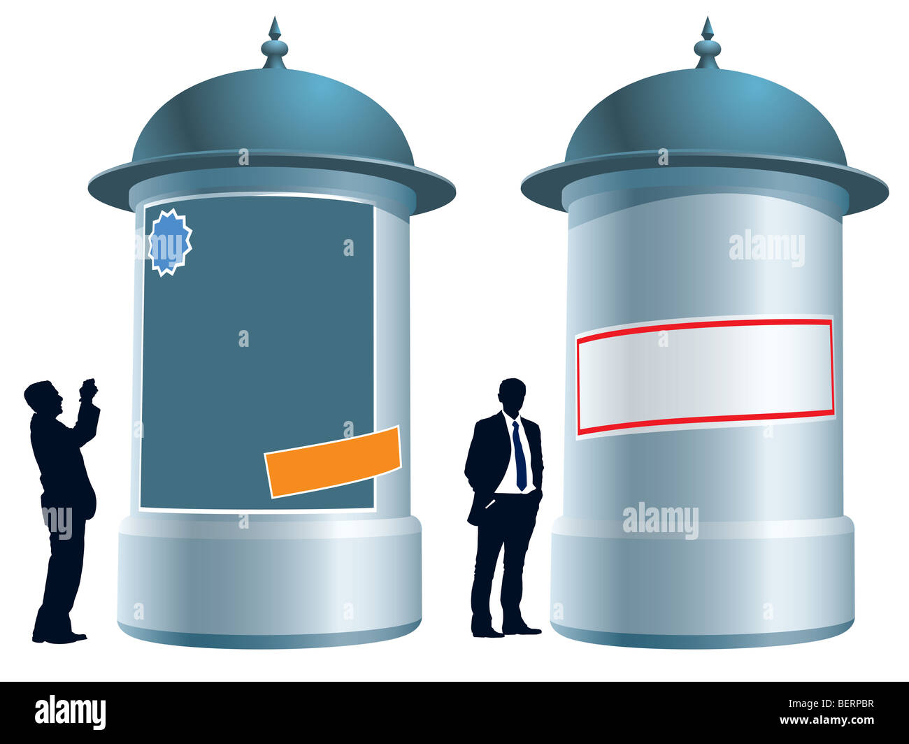 Column information Cut Out Stock Images & Pictures - Alamy