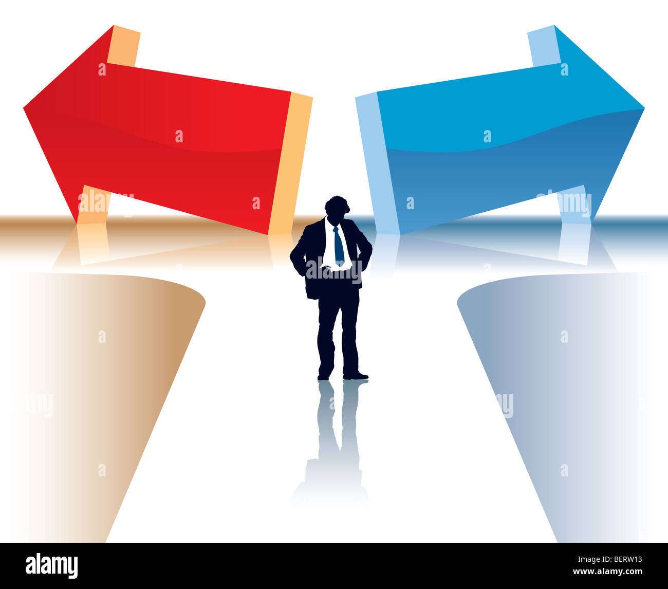 Failure or Success Stock Photo - Alamy