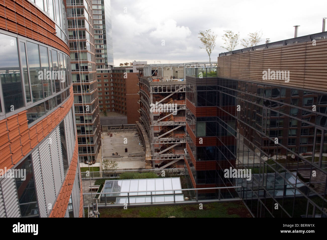 The Visionaire, a green building, in Battery Park City on Saturday ...