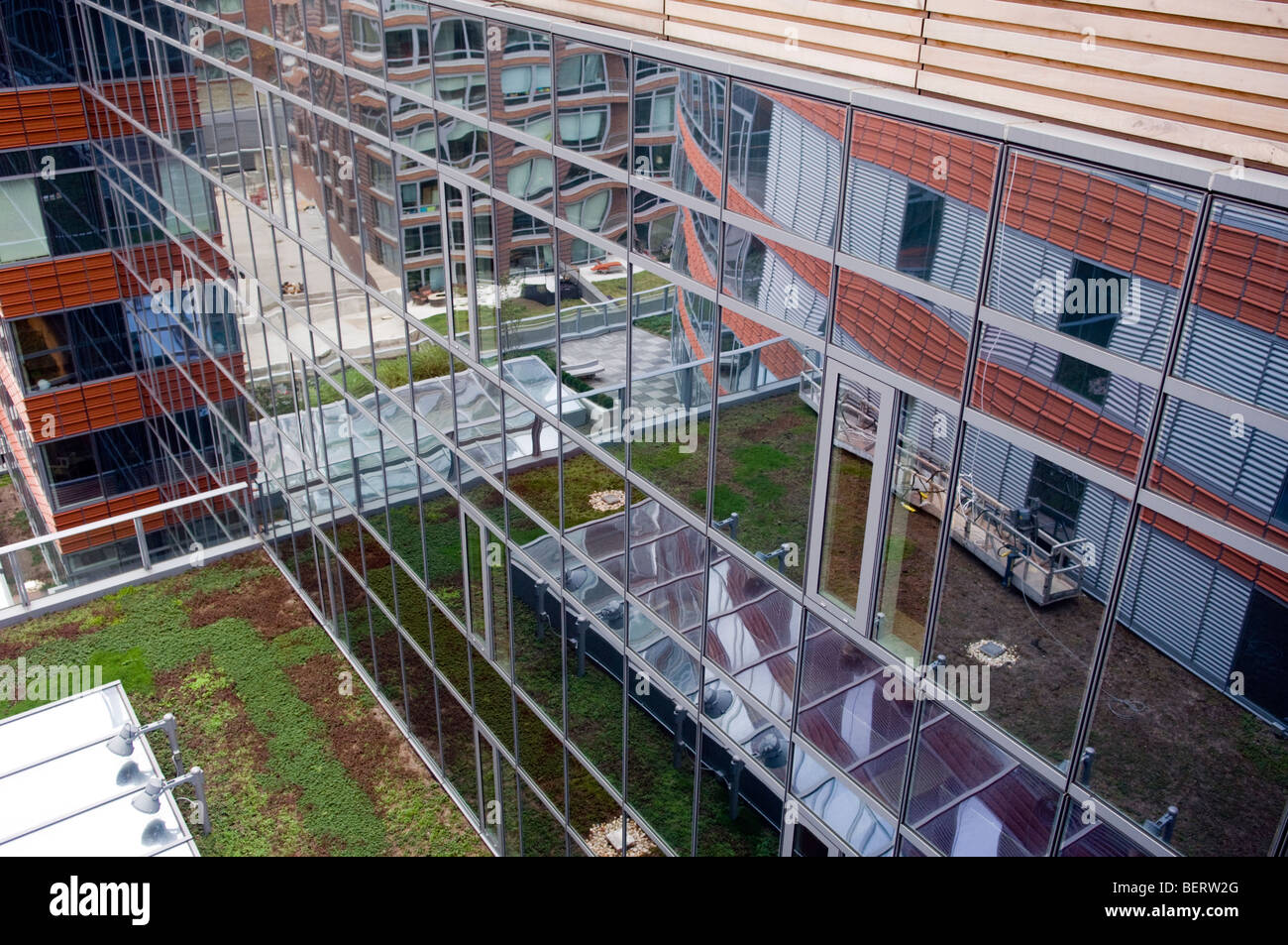 The Visionaire, a green building, in Battery Park City on Saturday ...