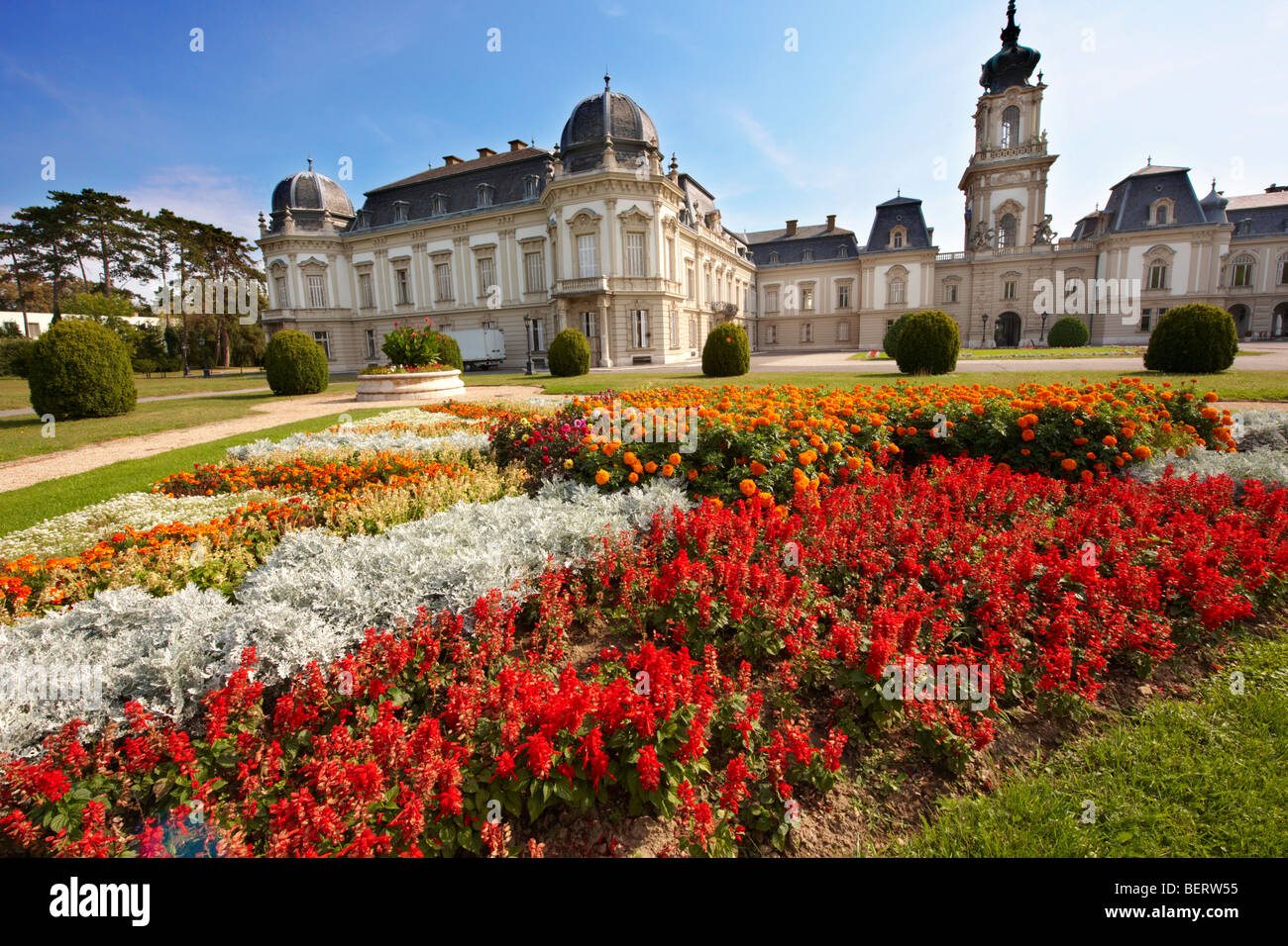Festetics Palace (1745-1887) - Keszthely, Lake Balaton, Hungary Stock ...