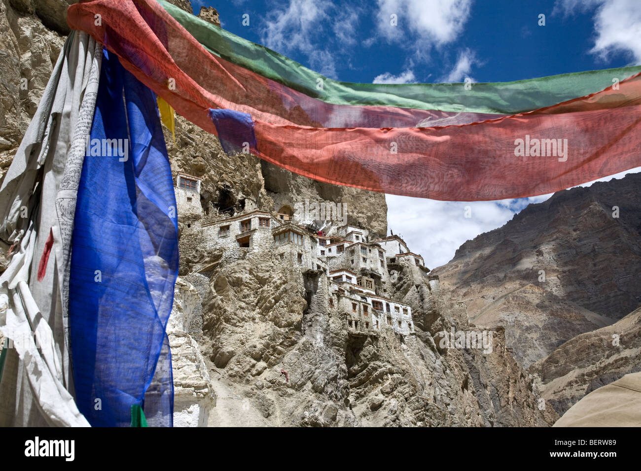 Phuktal monastery. Zanskar. India Stock Photo - Alamy