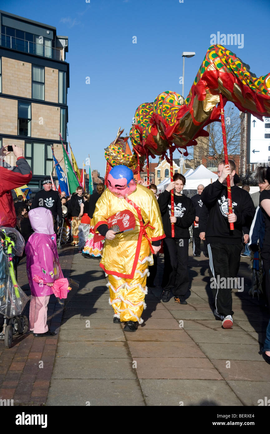 Chinese New Year celebrations in the Chinese quarter of Liverpool ...