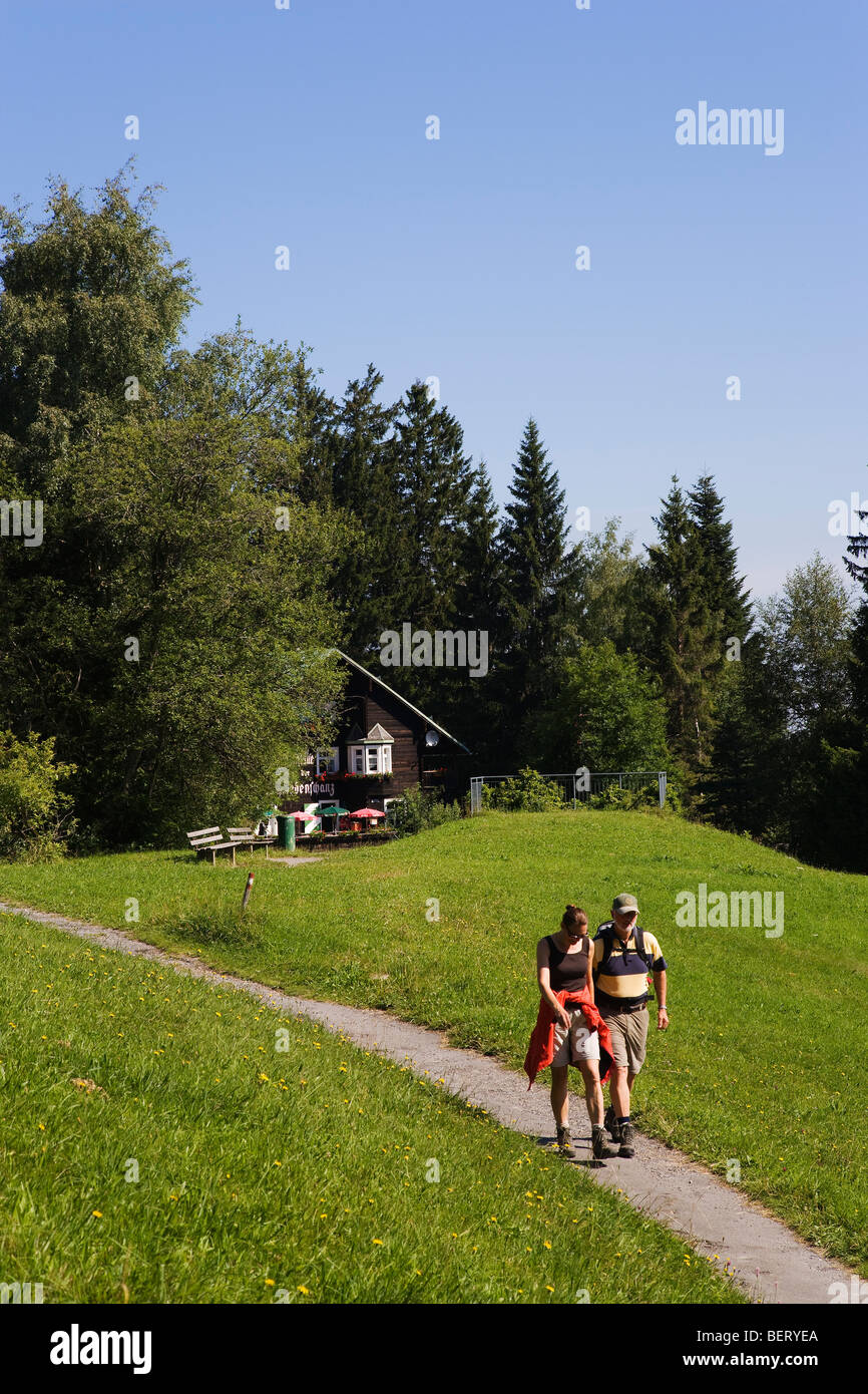 Hikers on mount Pfander, Bregenz, Vorarlberg, Austria Stock Photo - Alamy